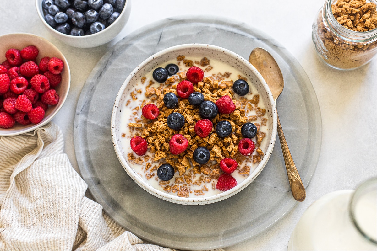 Homemade Grape Nuts Cereal Recipe - Deliciously Organic