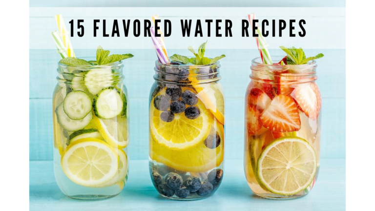 15 Flavored Water Recipes - Deliciously Organic