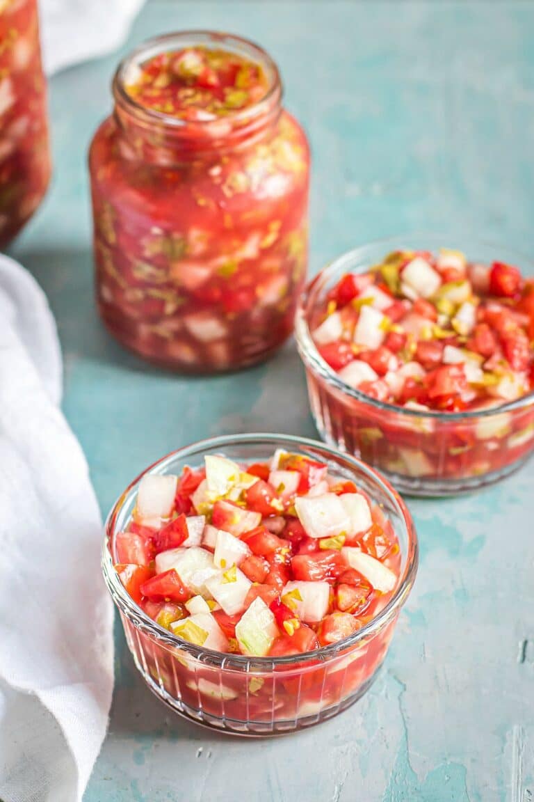 Easy Fermented Salsa Recipe - Deliciously Organic - Carrie Korem, FNTP