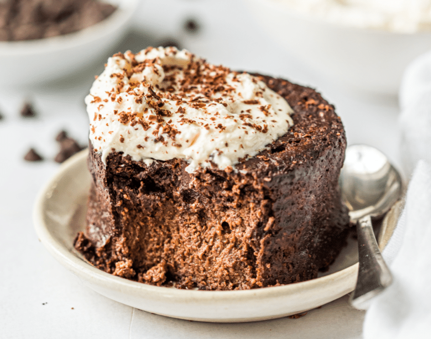 Chocolate Mug Cake Recipe (Grain-Free)