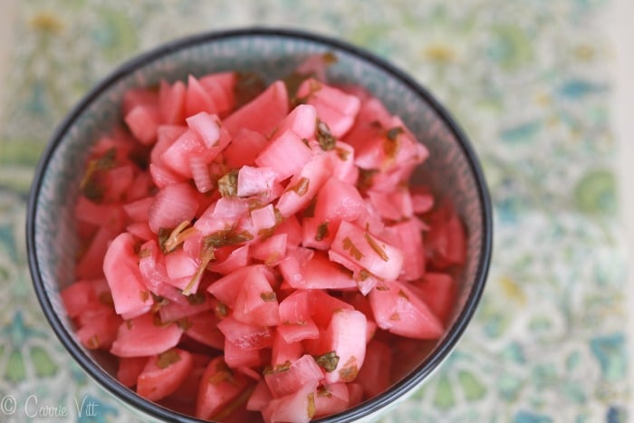 Fermented Radish Salsa Recipe - Deliciously Organic