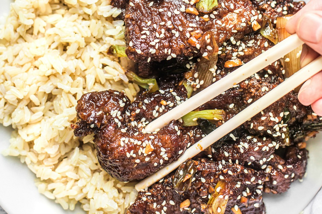 Mongolian Beef (Grain-Free) Recipe - Deliciously Organic - Carrie Korem ...