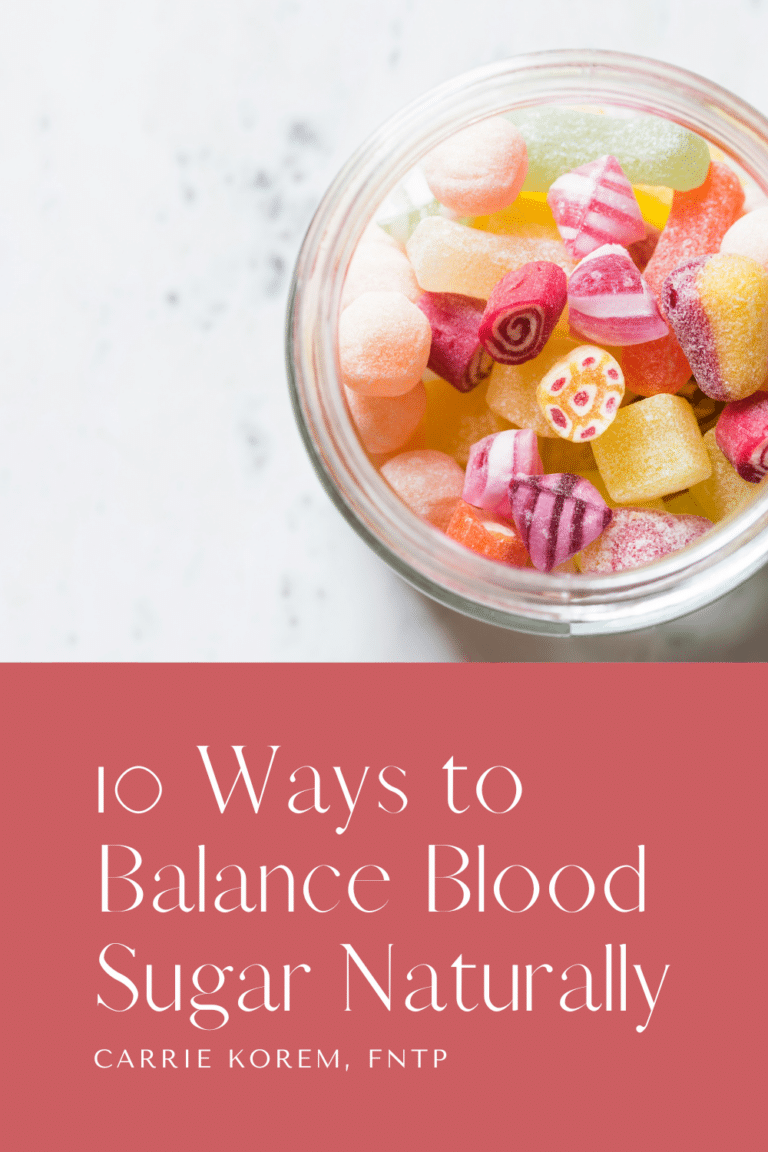 How to Balance Blood Sugar Naturally - Deliciously Organic - Carrie ...