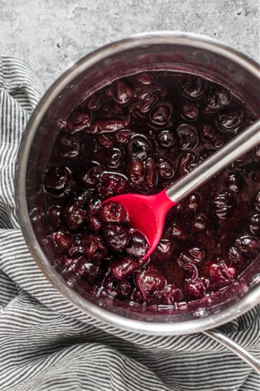 Homemade Cherry Pie Filling - Deliciously Organic - Carrie Korem, FNTP