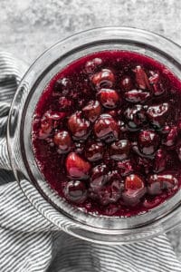 Homemade Cherry Pie Filling - Deliciously Organic - Carrie Korem, FNTP
