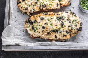 Gooey Mozzarella Bread - Deliciously Organic - Carrie Korem, FNTP