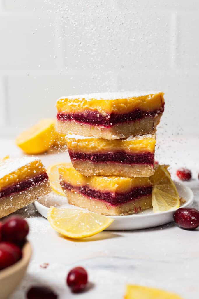 Cranberry Lemon Bars (Gluten-Free, Dairy-Free) - Deliciously Organic ...